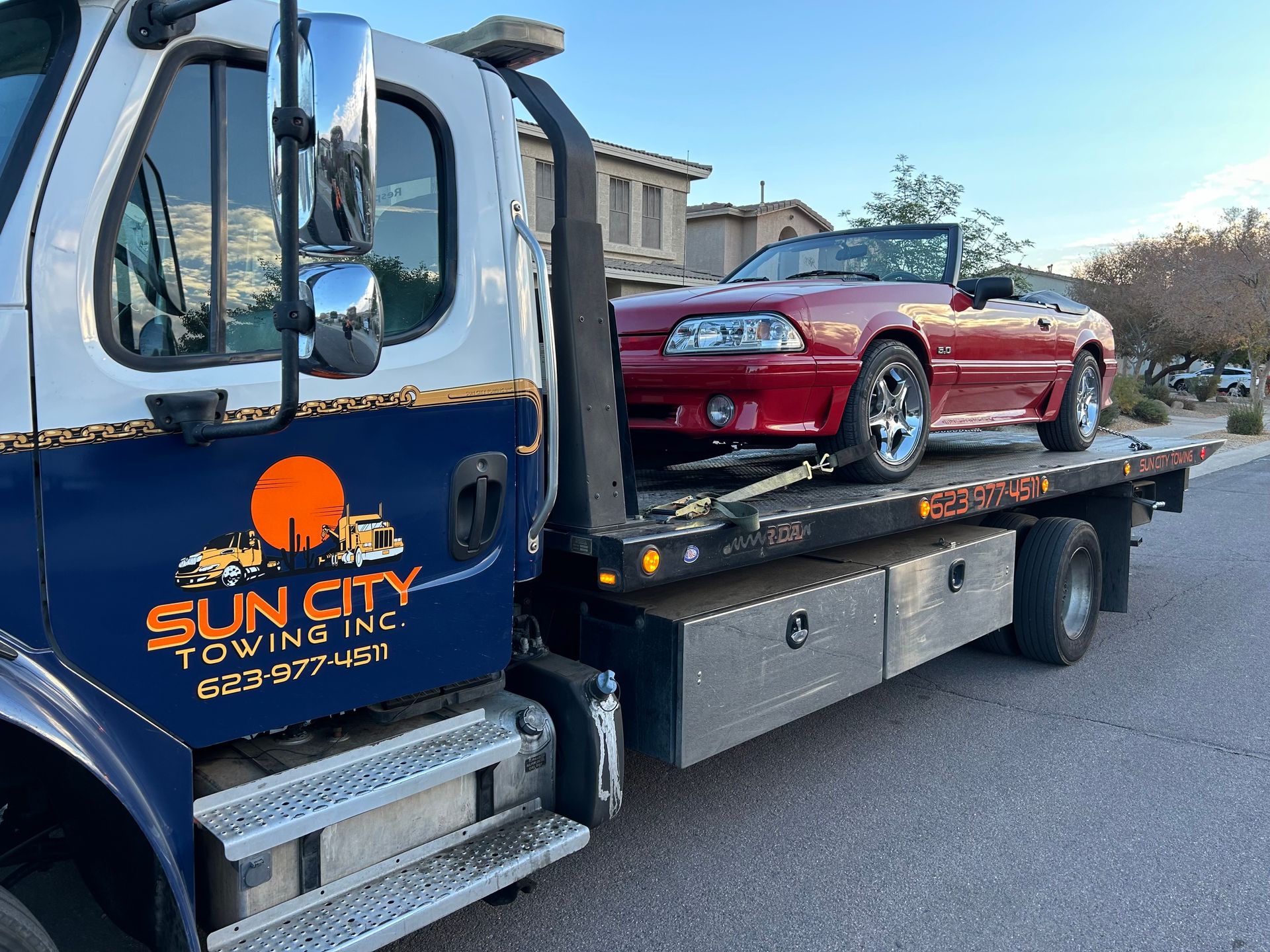 24/7 Towing & Heavy Wrecker Services Phoenix AZ | Sun City Towing Inc.