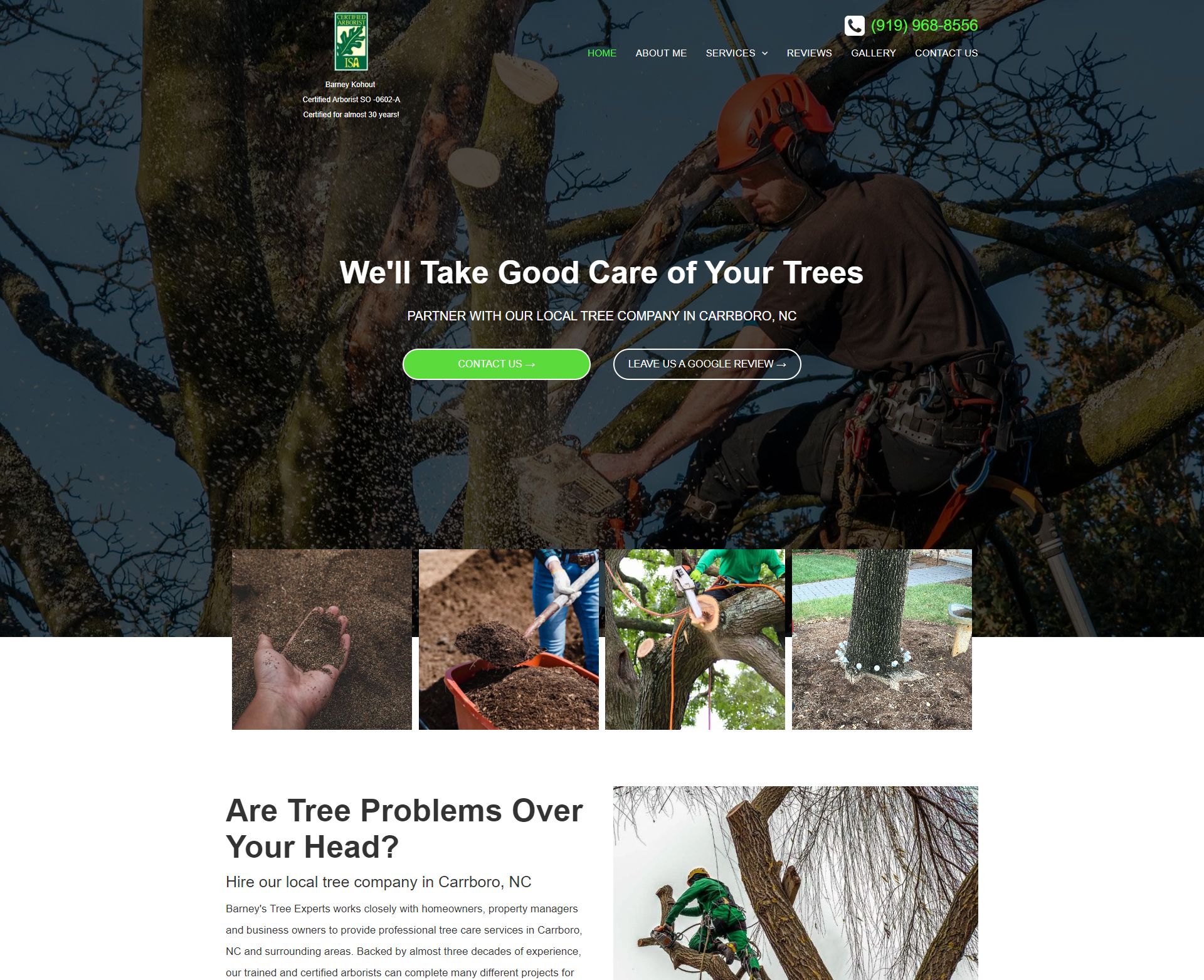 Landscape & Tree Portfolio | Engage Website Design