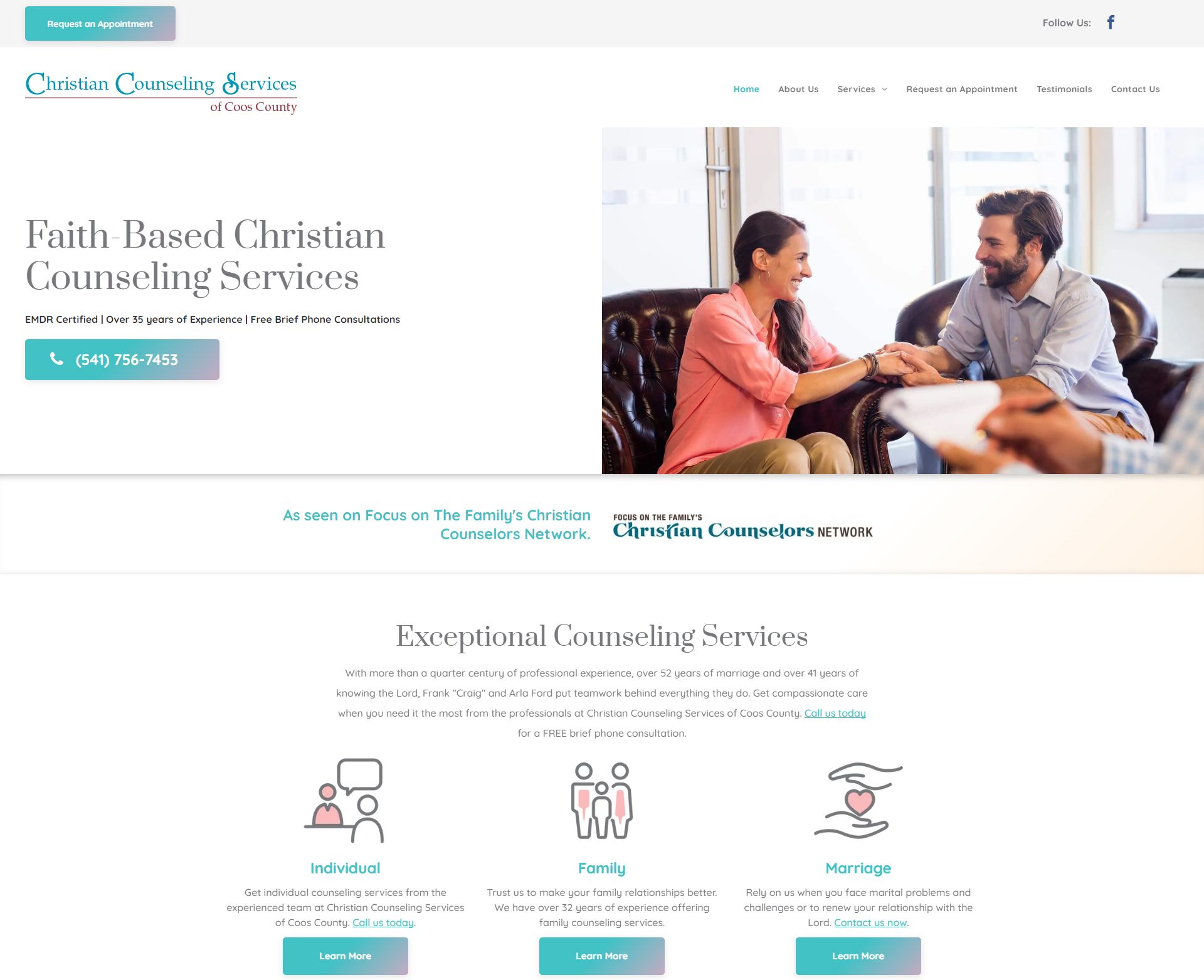 Counseling & Therapy Portfolio | Engage Website Design
