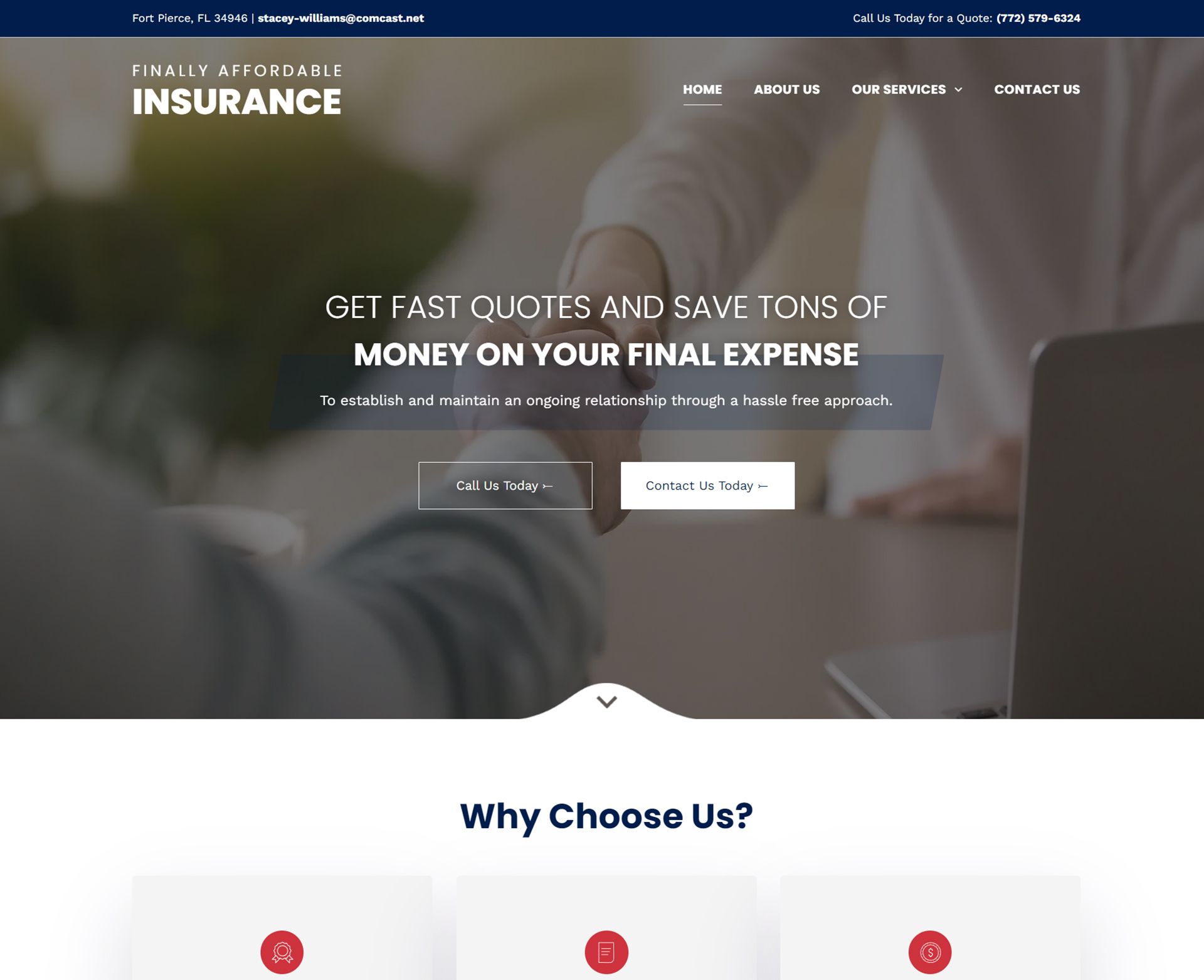 Insurance Portfolio | Engage Website Design