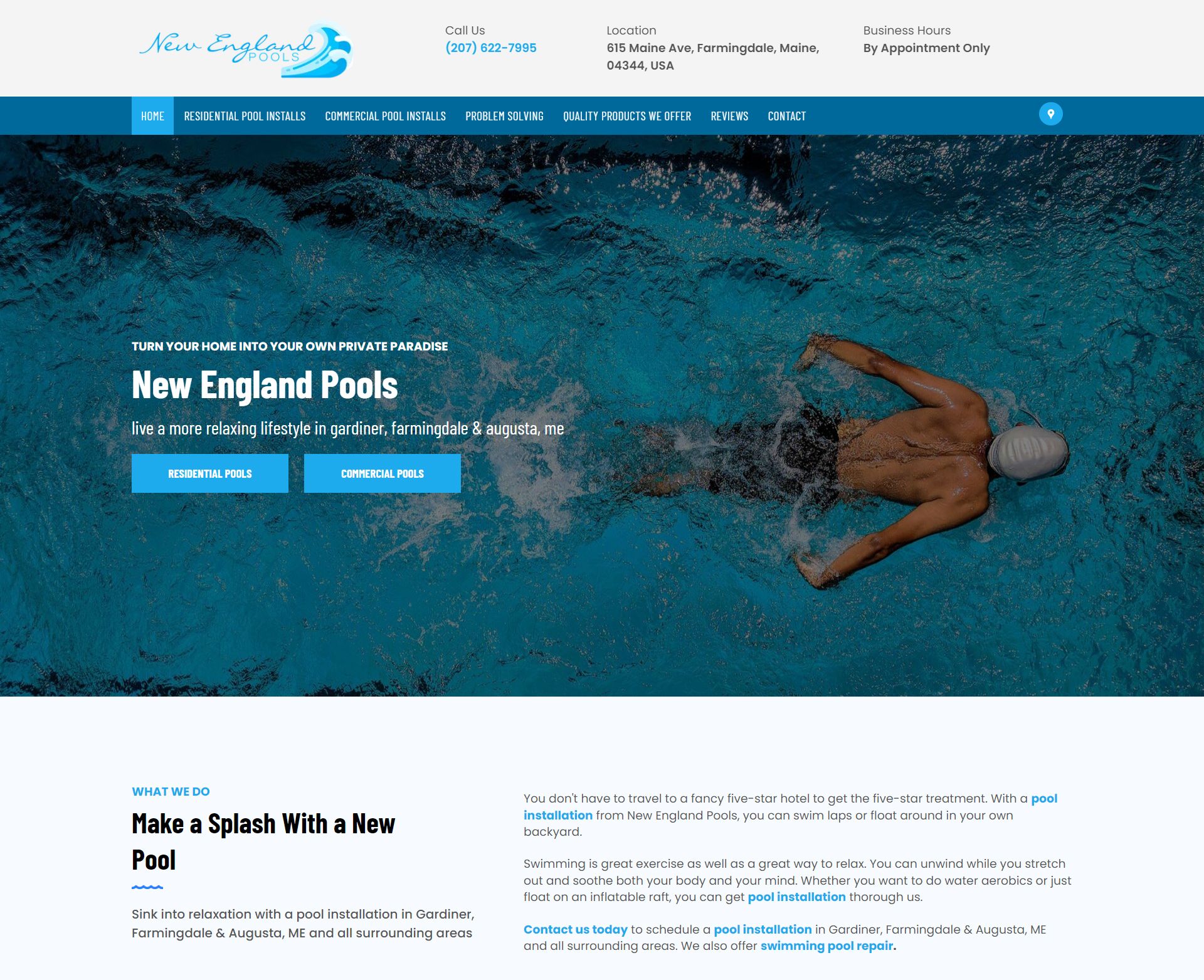Misc. Home Services Portfolio | Engage Website Design