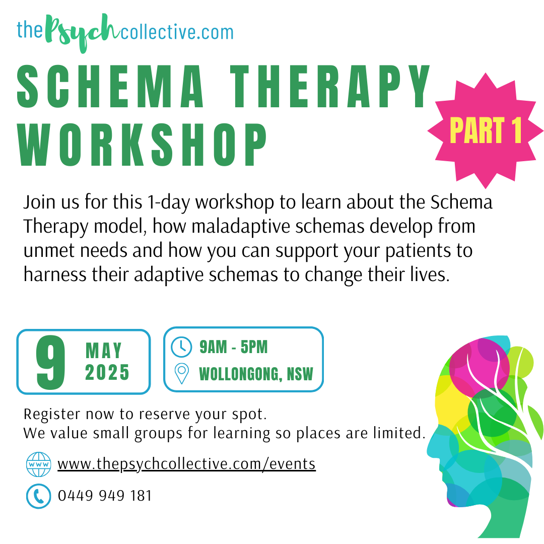 DBT & Schema Therapy Training Events | The Psych Collective