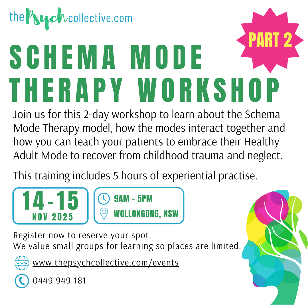 DBT & Schema Therapy Training Events | The Psych Collective
