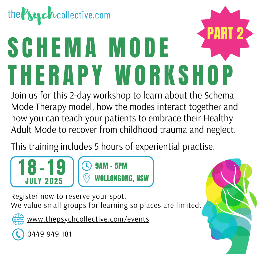 DBT & Schema Therapy Training Events | The Psych Collective