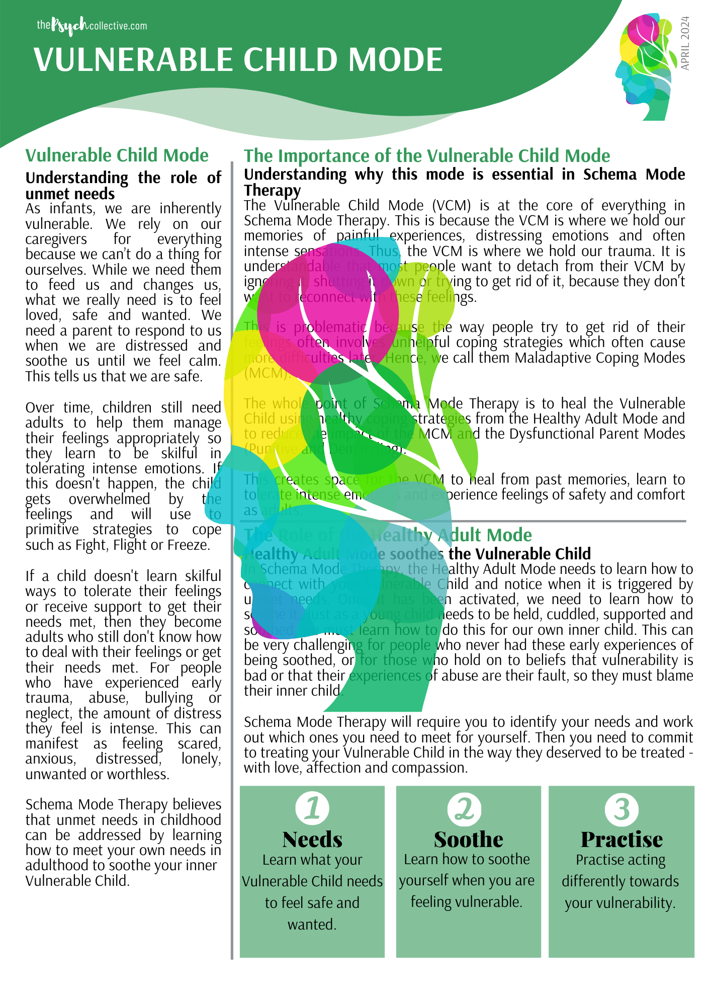 Free Schema Therapy Resources | The Psych Collective