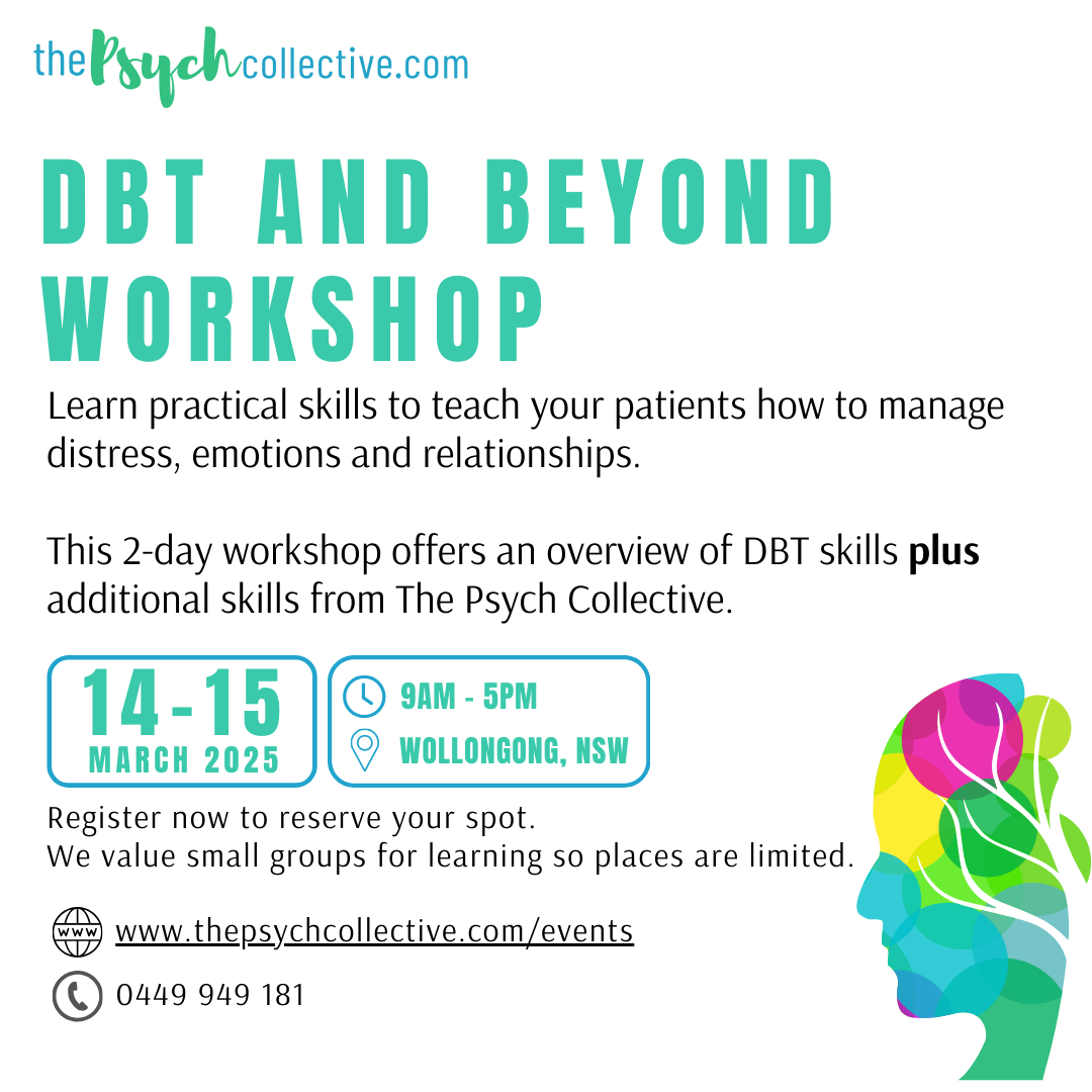 DBT & Schema Therapy Training Events | The Psych Collective