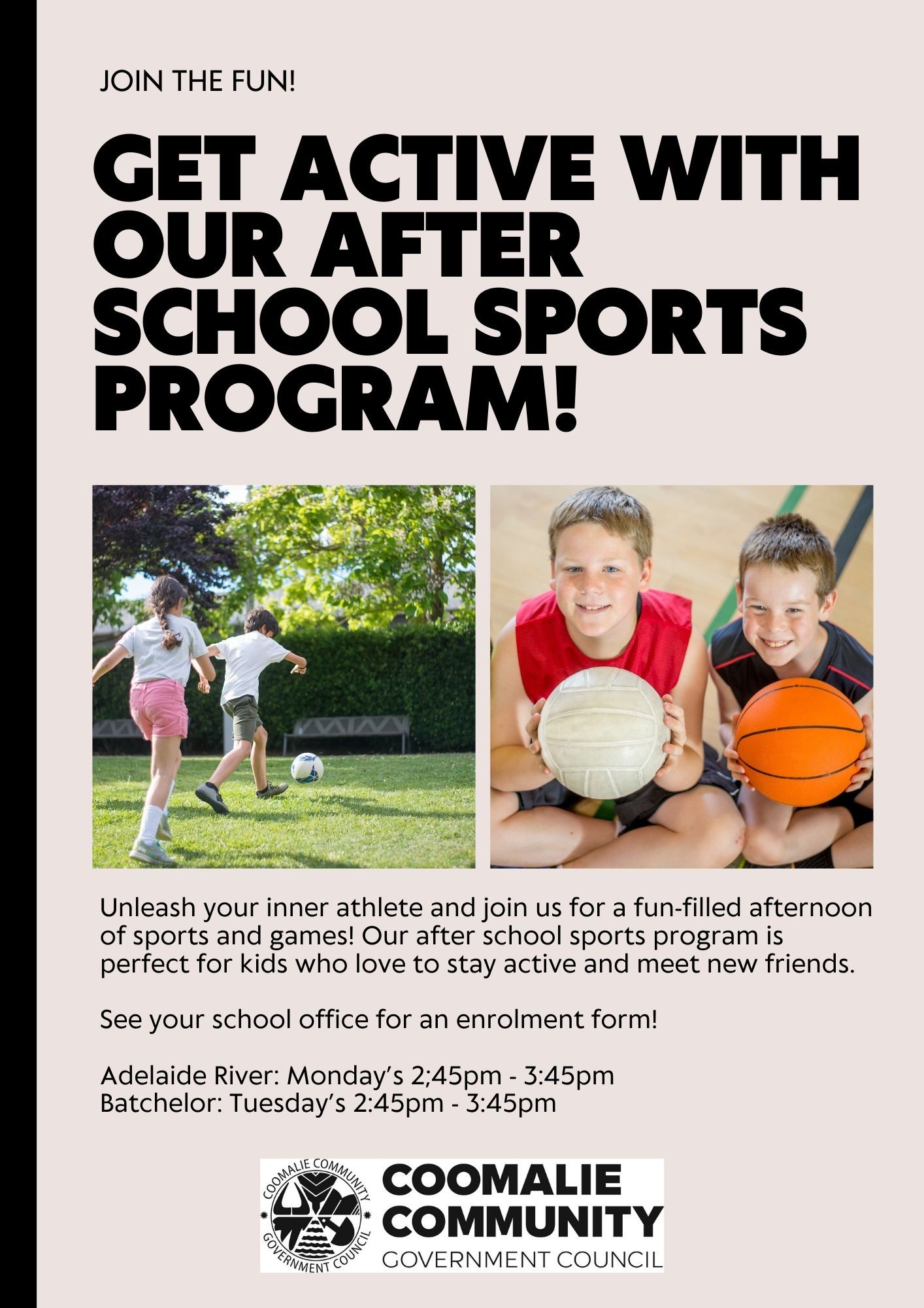 After School Sport Program 2024