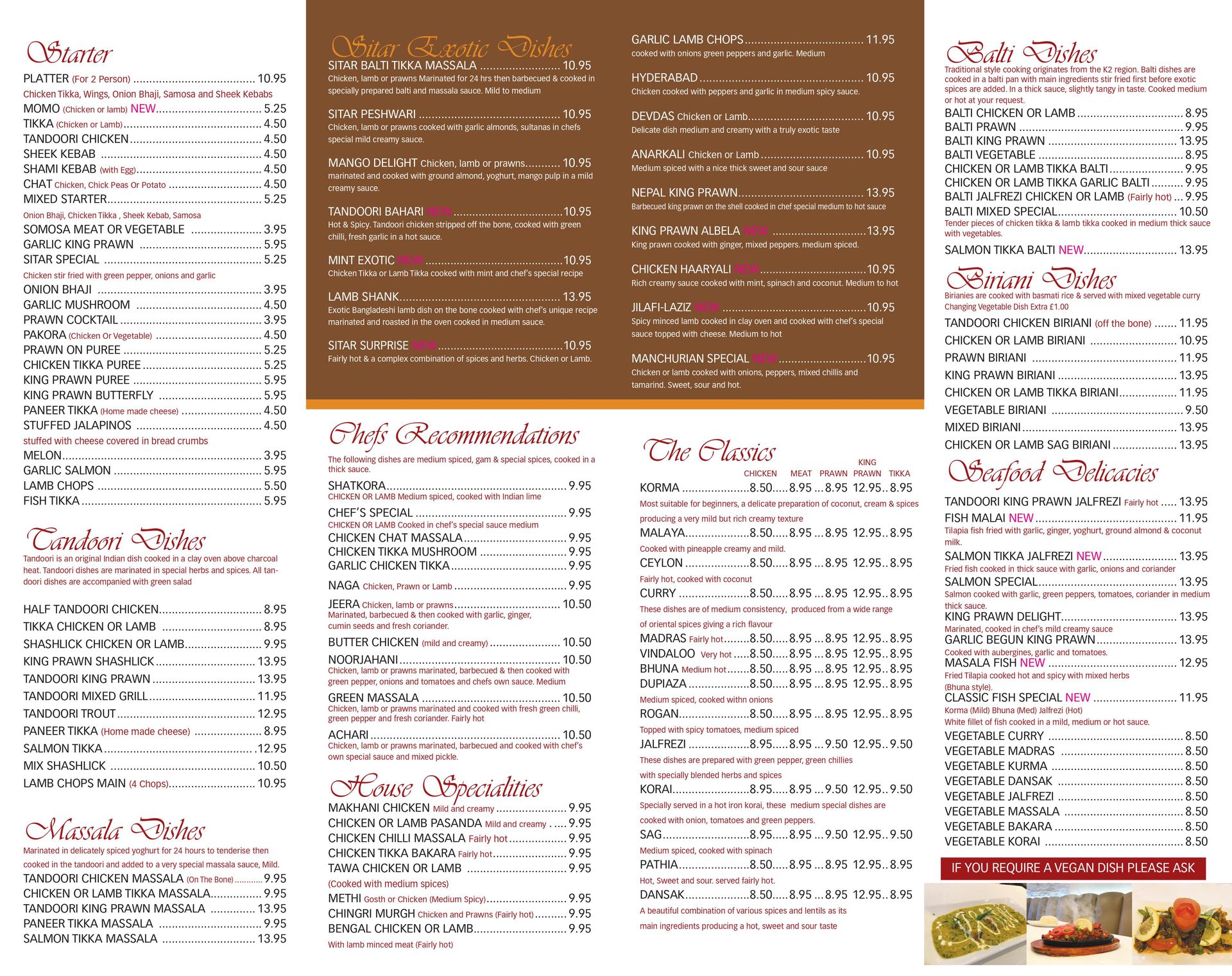 Buffets | Hemel Hempstead | Sitar