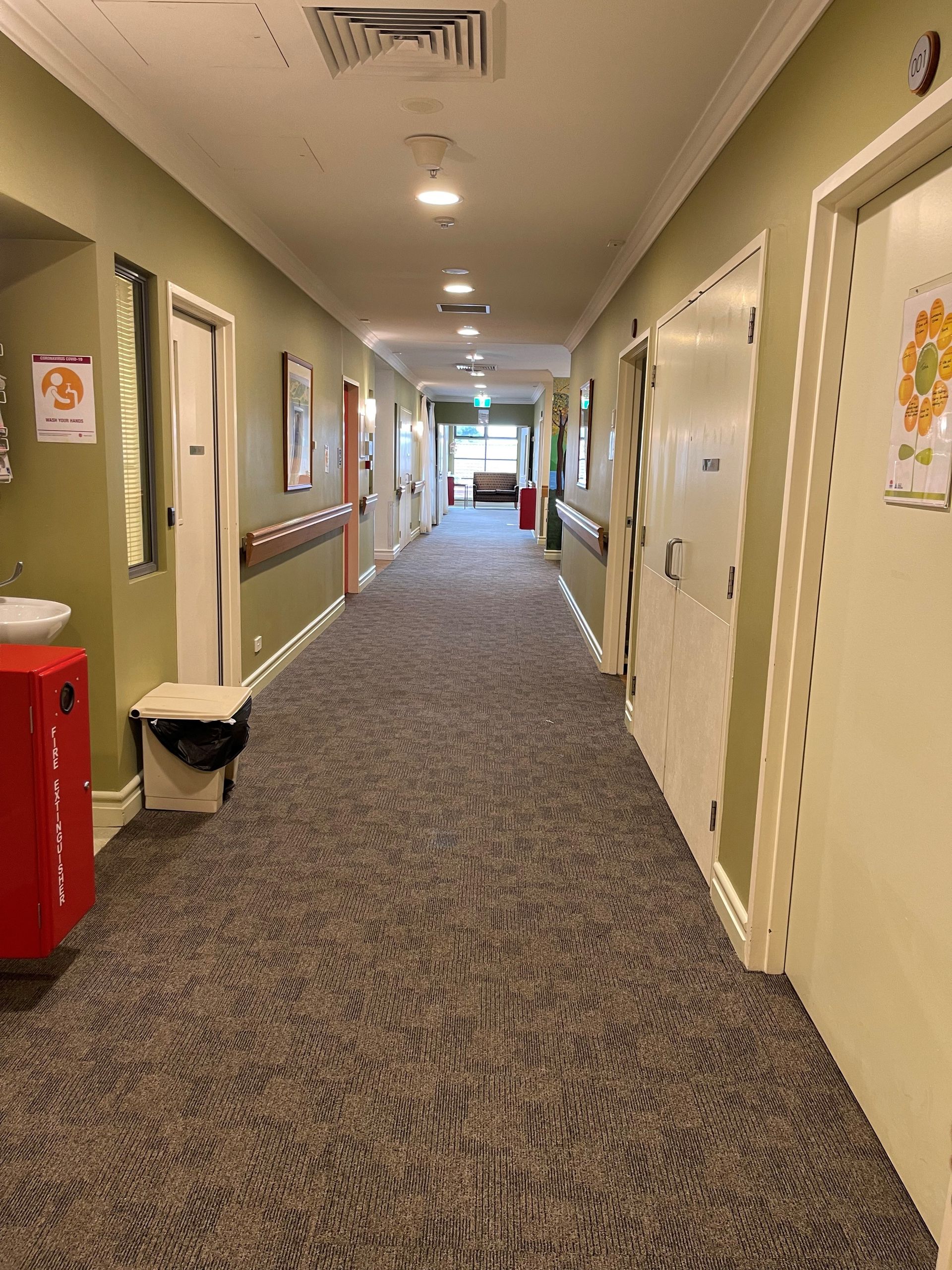 dementia wards in aged care facilties