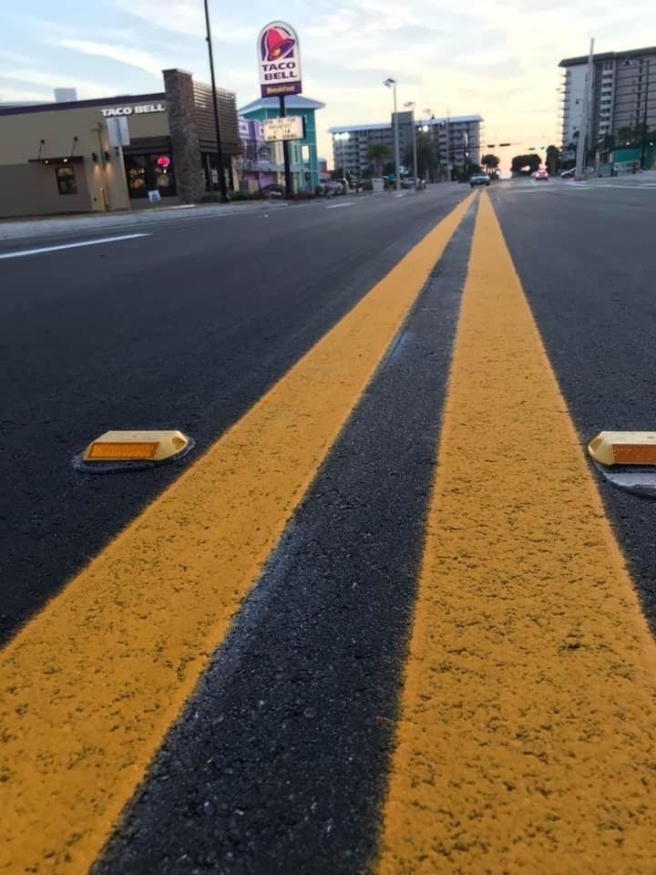 Line Striping | Panama City, FL | Emerald Coast Striping