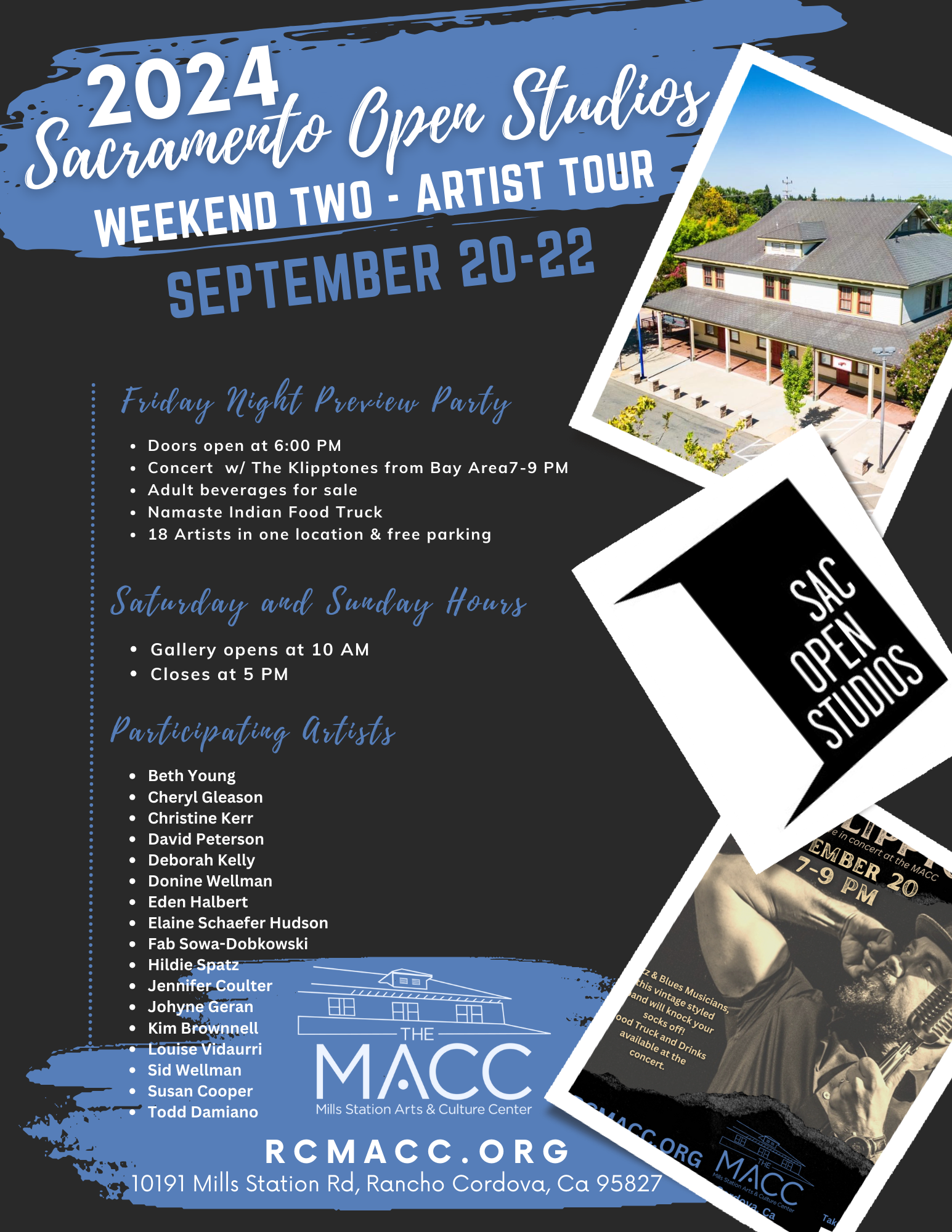 Sac Open Studios 2024