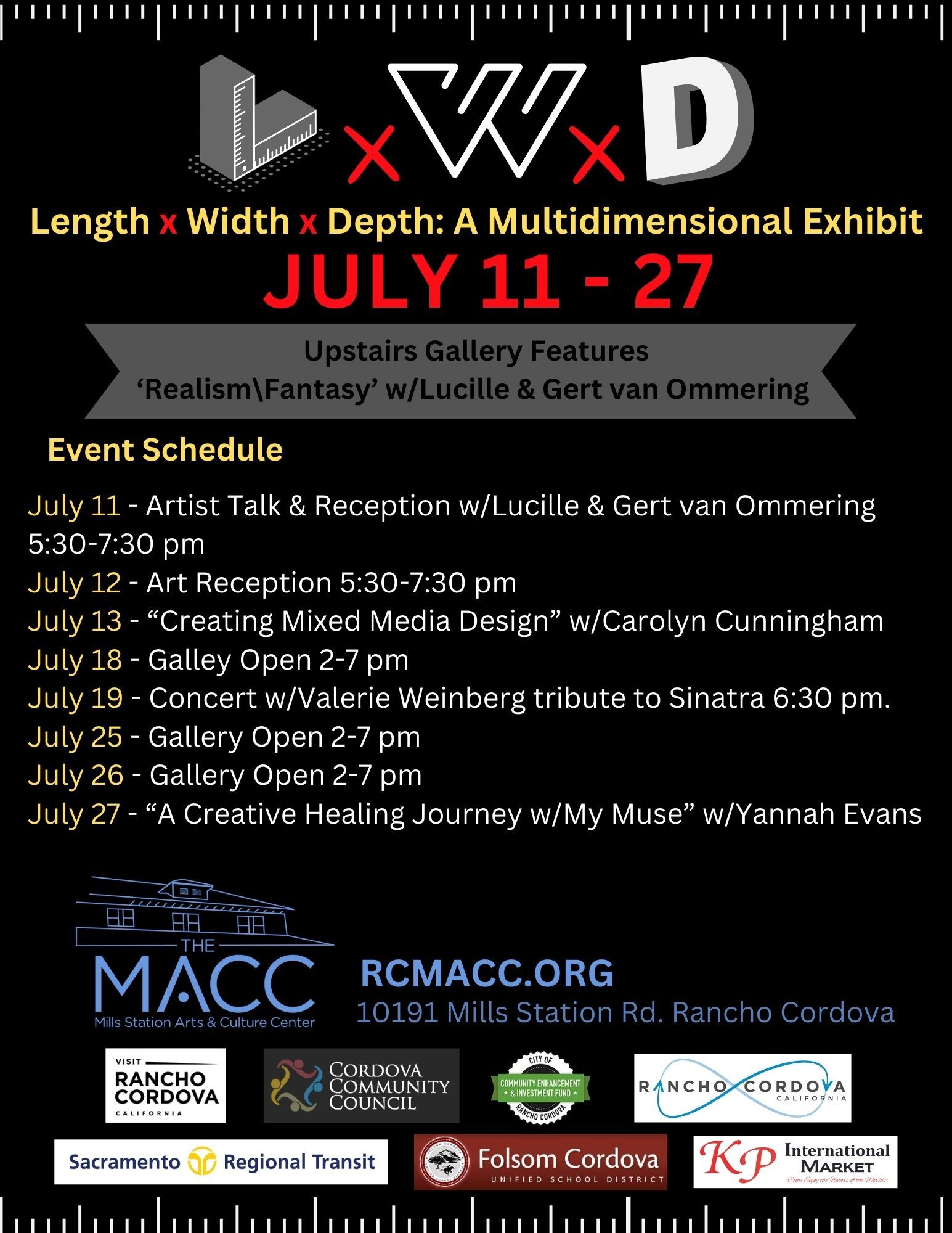 Length x Width x Depth: A multidimensional exhibit