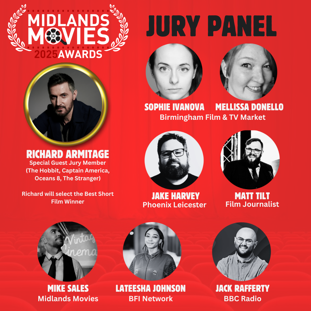 Midlands Movies Awards 2025 jury panel