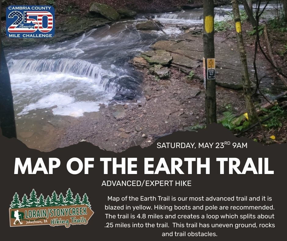 Guided Hikes | Lorain/Stonycreek Hikingtrails | Johnstown, PA