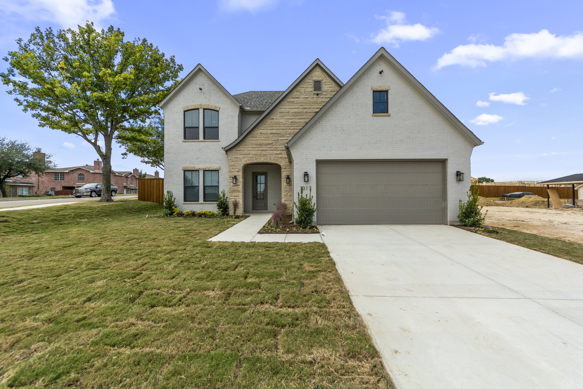 We build new homes in/around Dallas, TX metroplex.