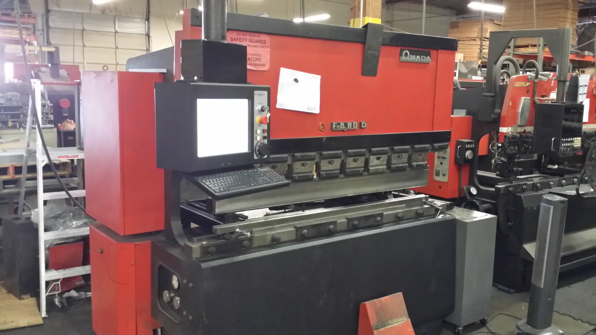 Amada Press Brake Control Upgrade | PC Controls