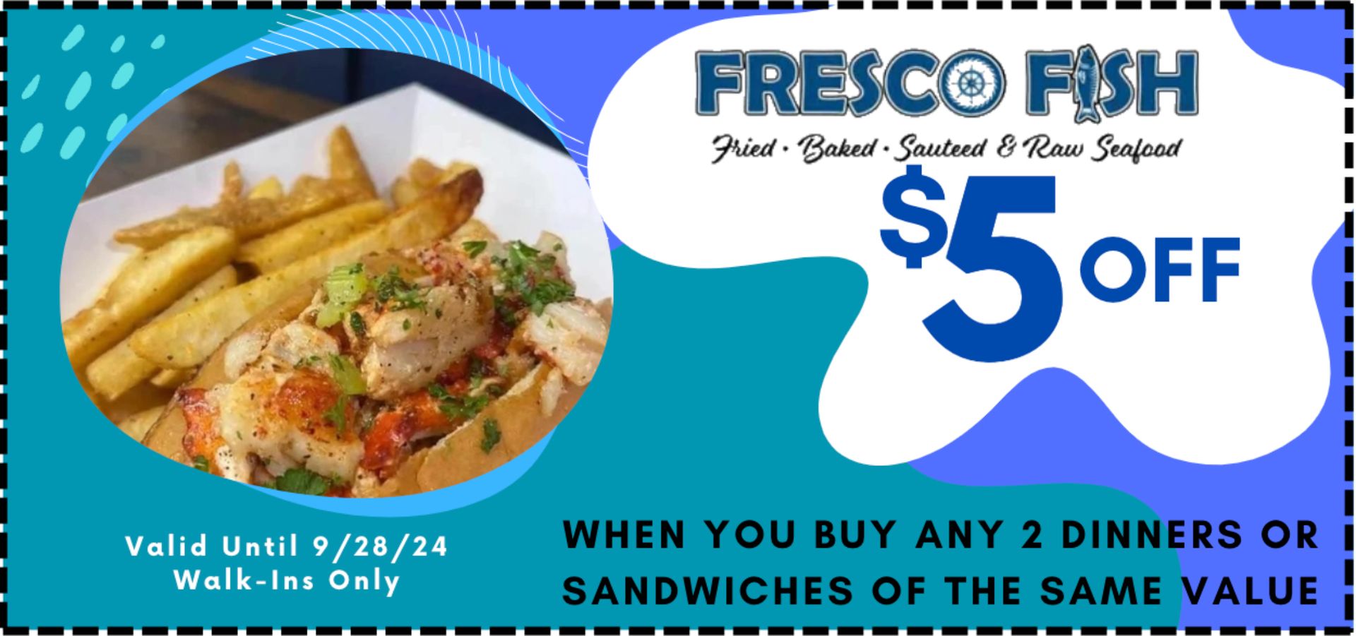 Fresco Fish Market - New Hartford, NY - Menu