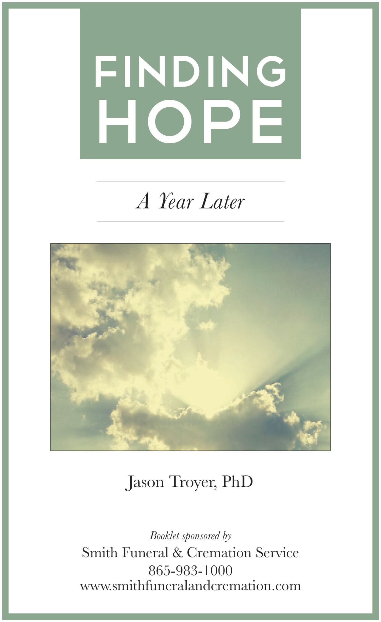 Grief Booklets | IFPA | Winchester, TN