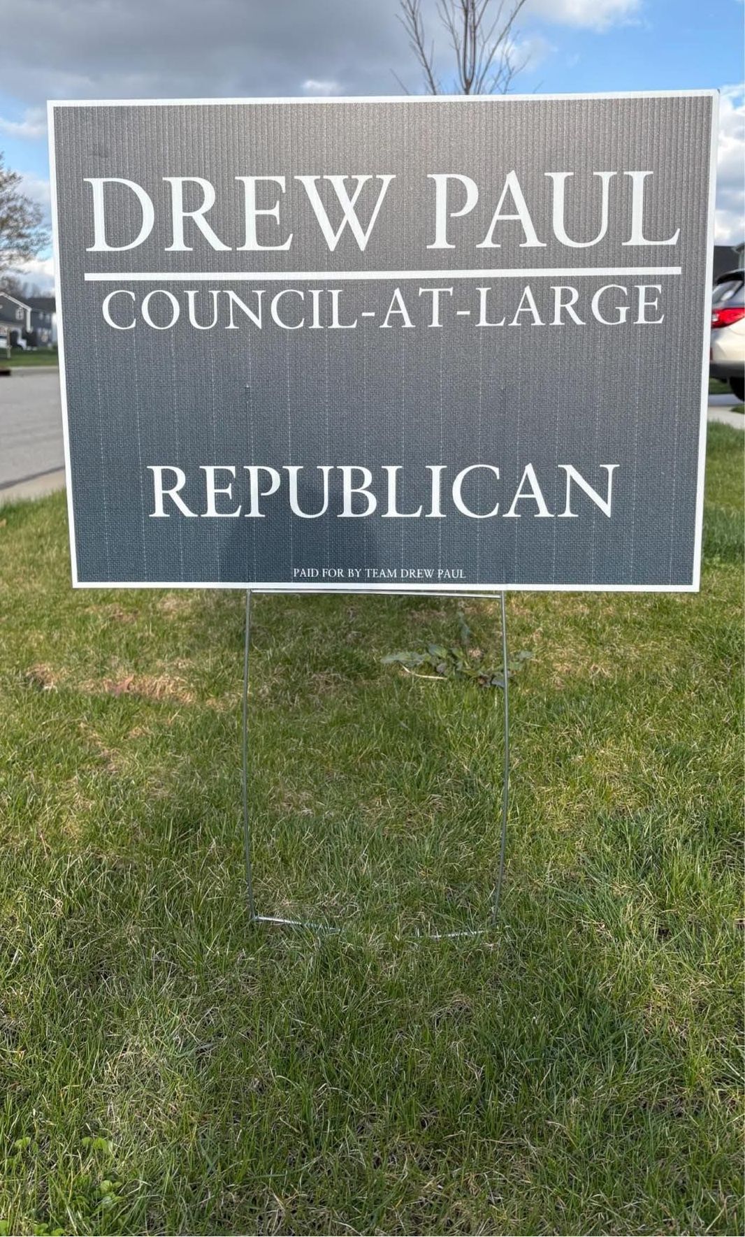 Team Drew Paul | Republican | Wooster, Ohio