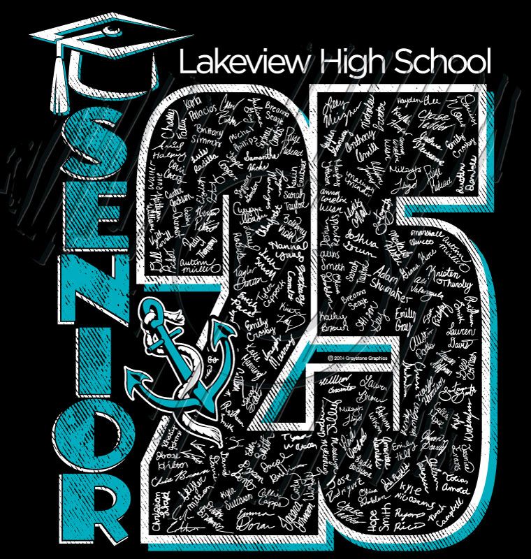 AMZS23- Graystone Senior Class Signature Tees