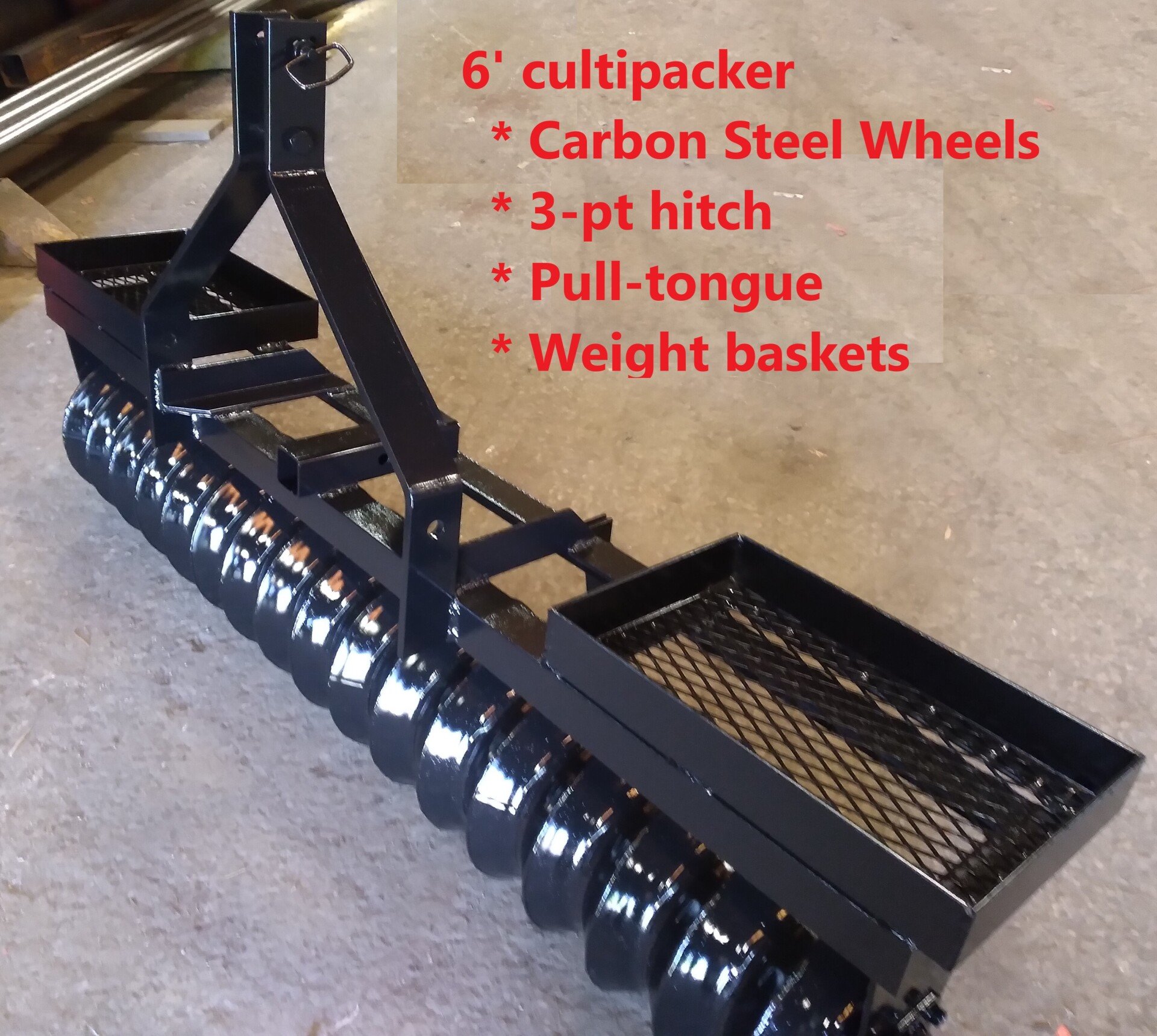 About Custom Cultipackers | Custom Cultipackers | Welder in Savannah, TN