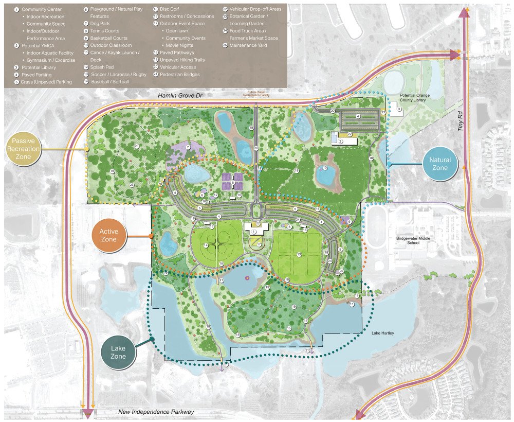 Horizon West Regional Park Open for Hiking!