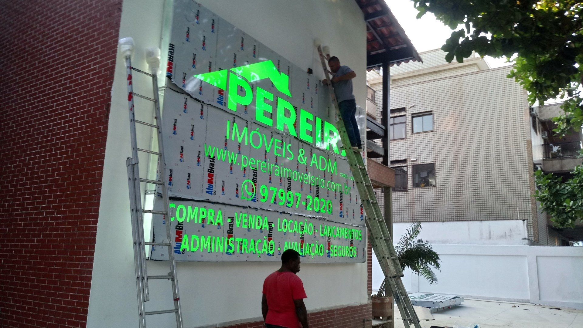 LETREIROS EM ACM - PLACAS EM ACM - PAINEIS EM ACM NO RIO DE JANEIRO