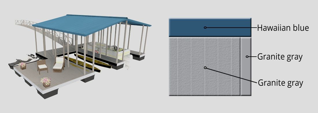 Dock Color Options | Design a Dock You'll Love