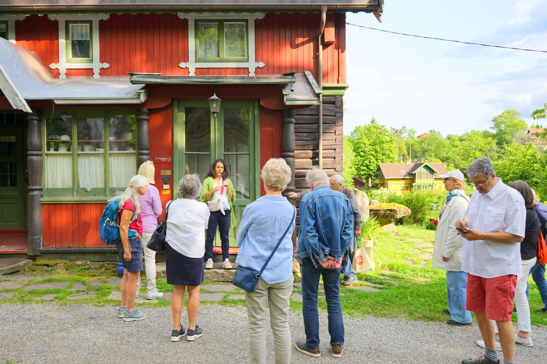 Hyggelig besøk på Asker Museum