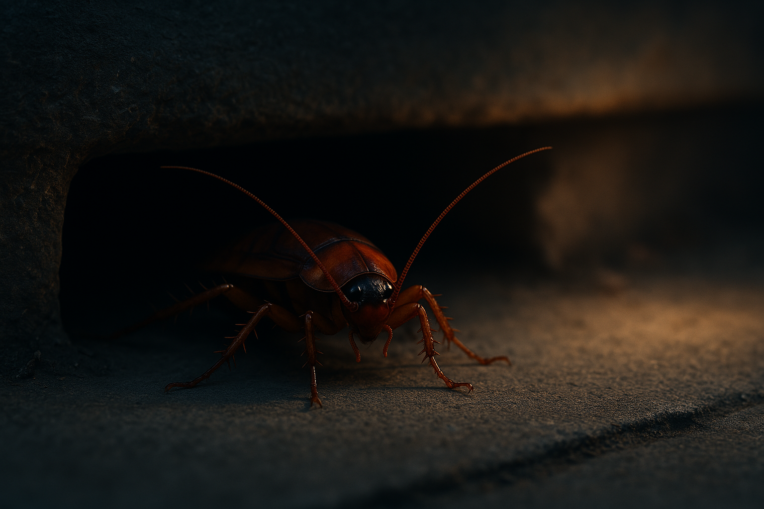 Why Do Cockroaches Come Out at Night? | EcoGuard Pest Management
