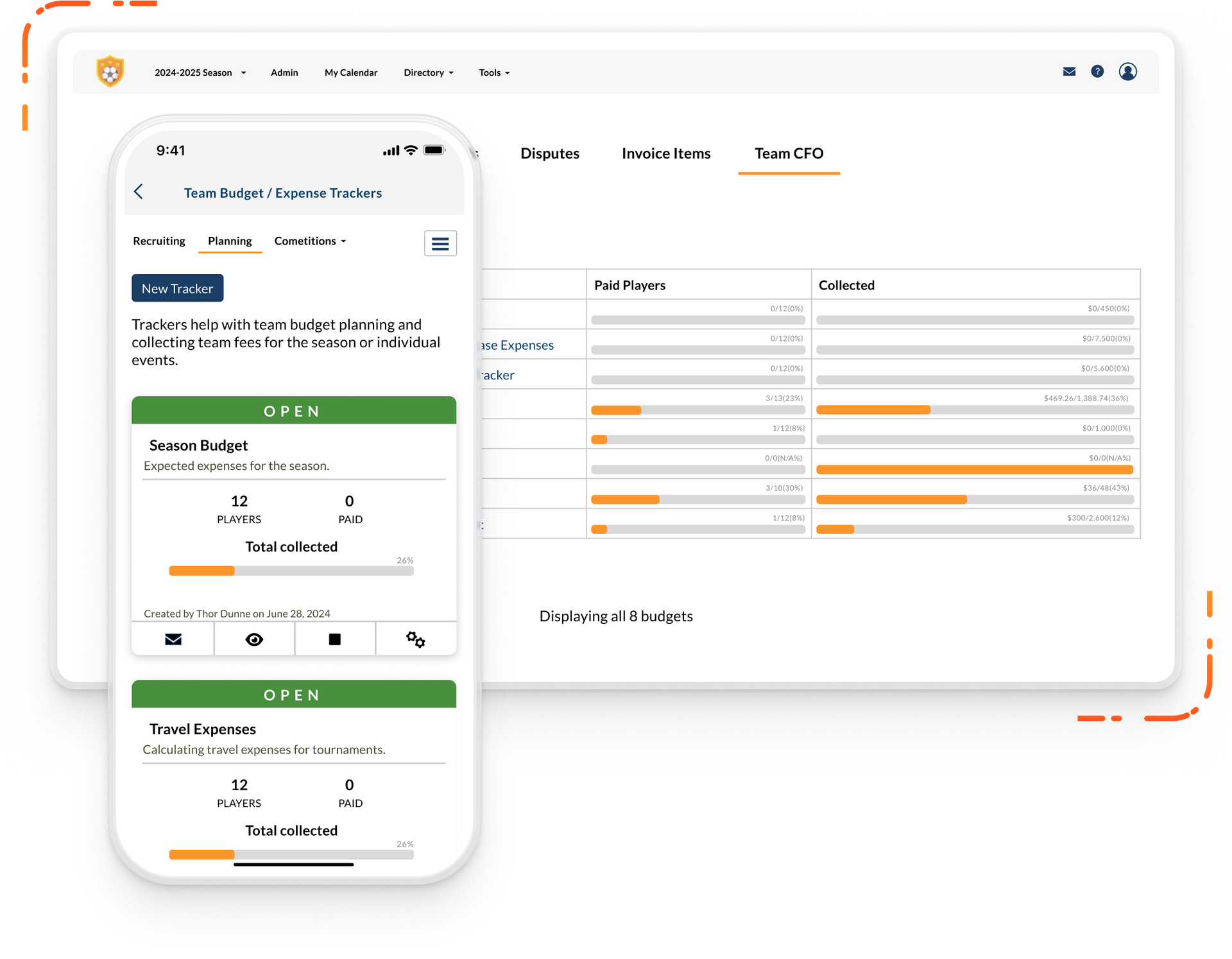 Team Budgets and Team-Specific Payments | Byga