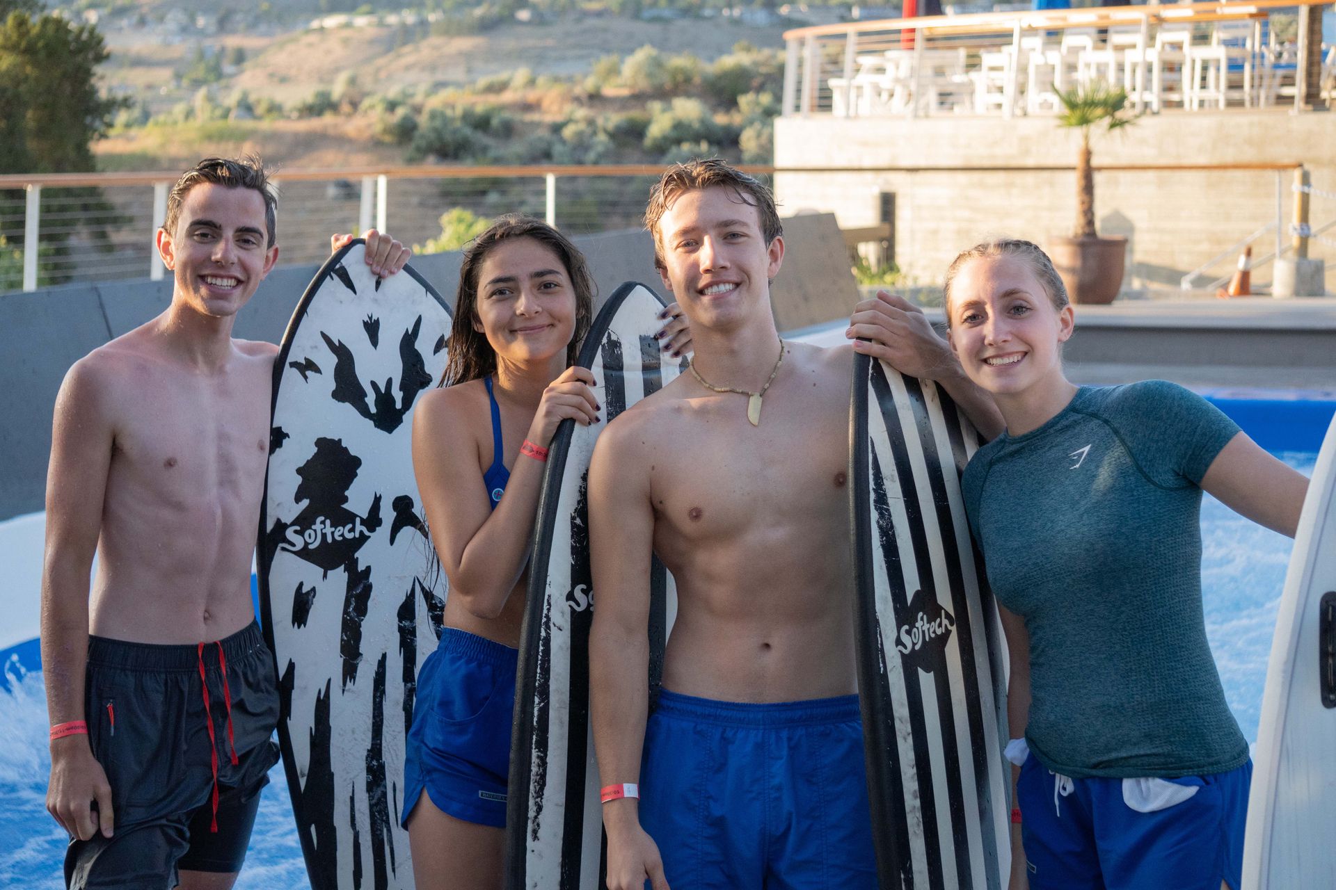 Lake Chelan Waterpark for families. Slidewaters & Surf