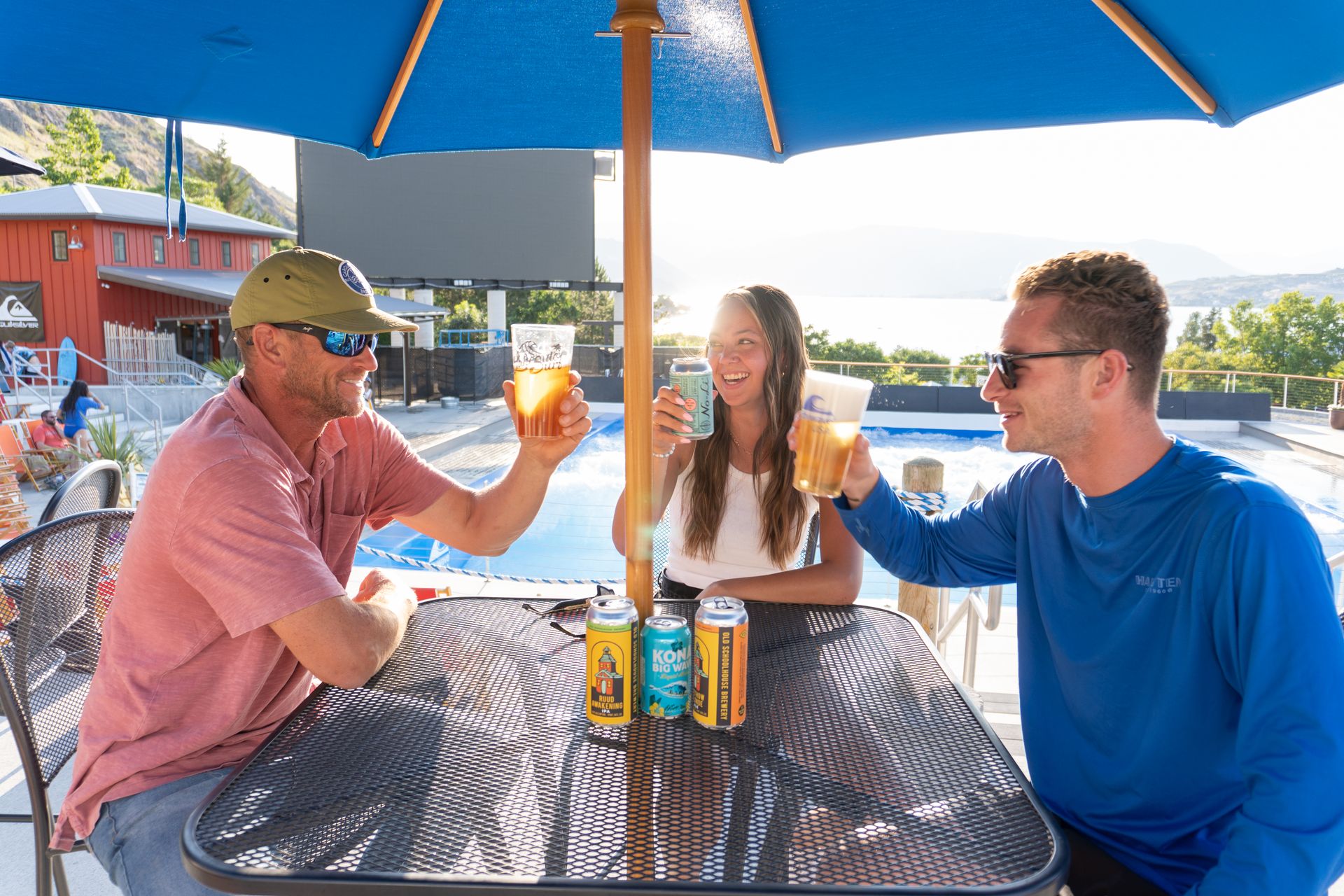 Lake Chelan Waterpark for families. Slidewaters & Surf