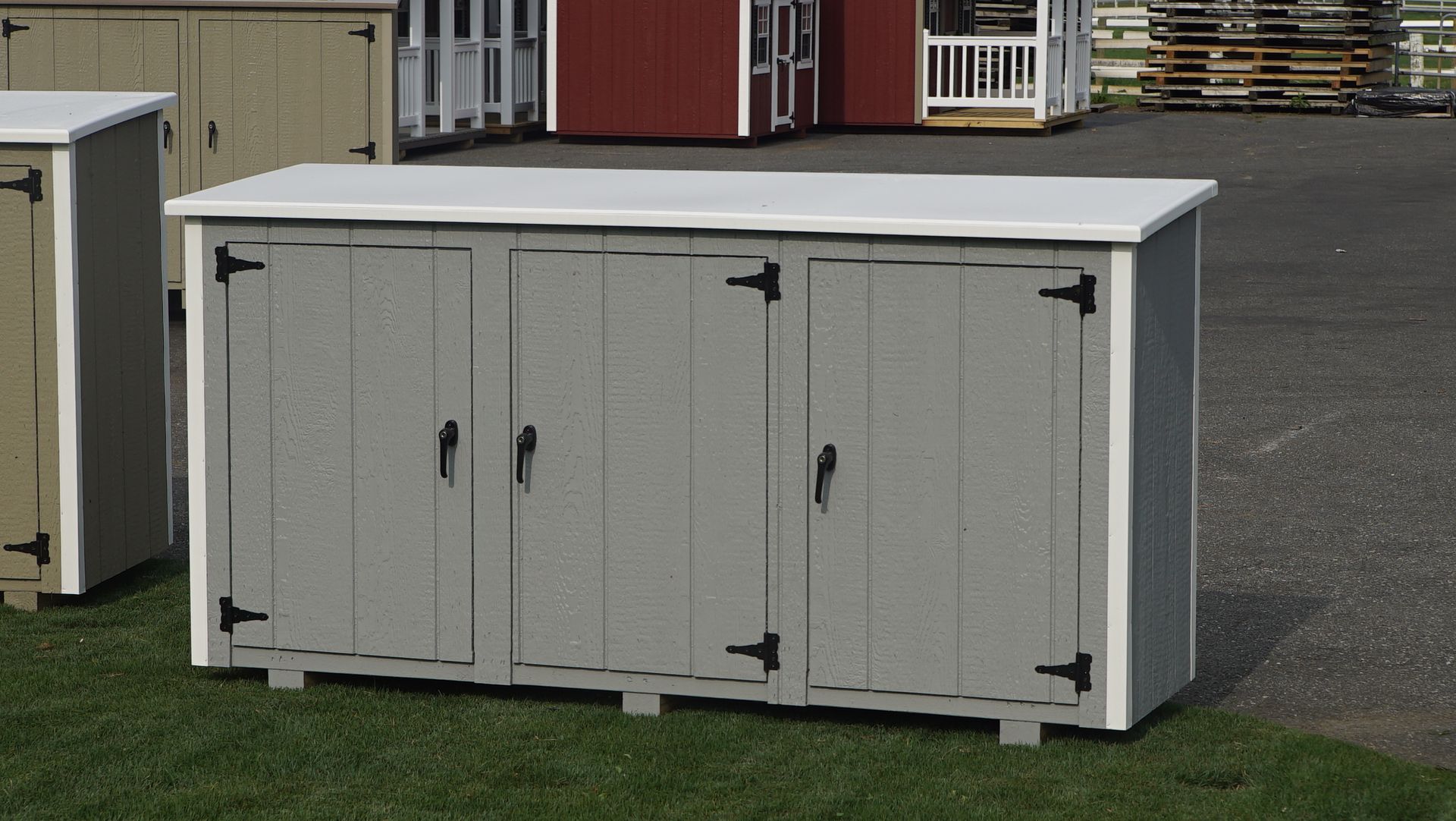 Garbage Can Sheds: Amish-Built Outdoor Trash Can Storage from Reading, PA