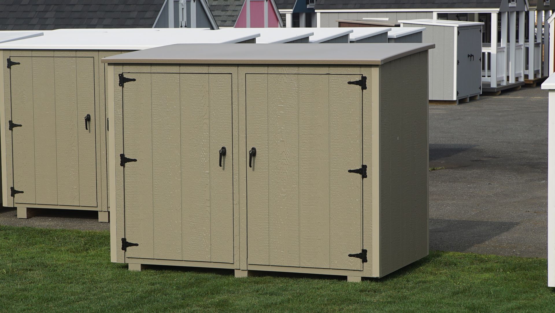 Garbage Can Sheds: Amish-Built Outdoor Trash Can Storage from Reading, PA