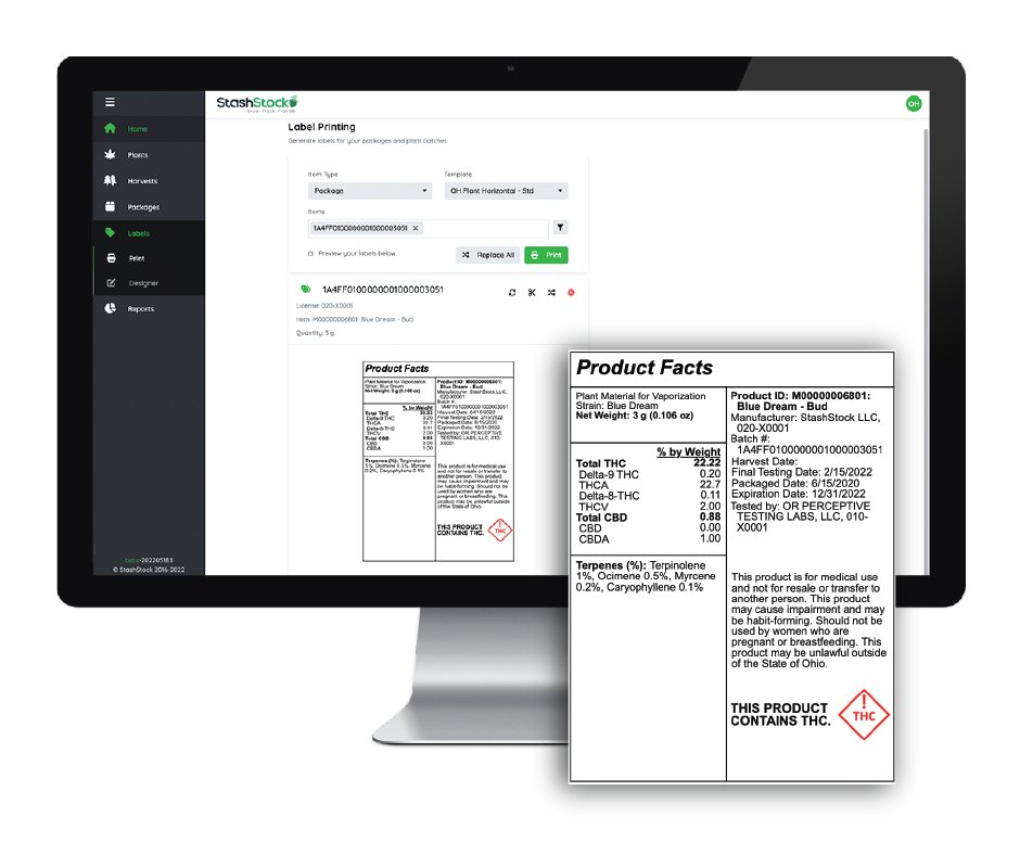 Overview | METRC Integrated Cannabis Compliance Solutions | StashStock