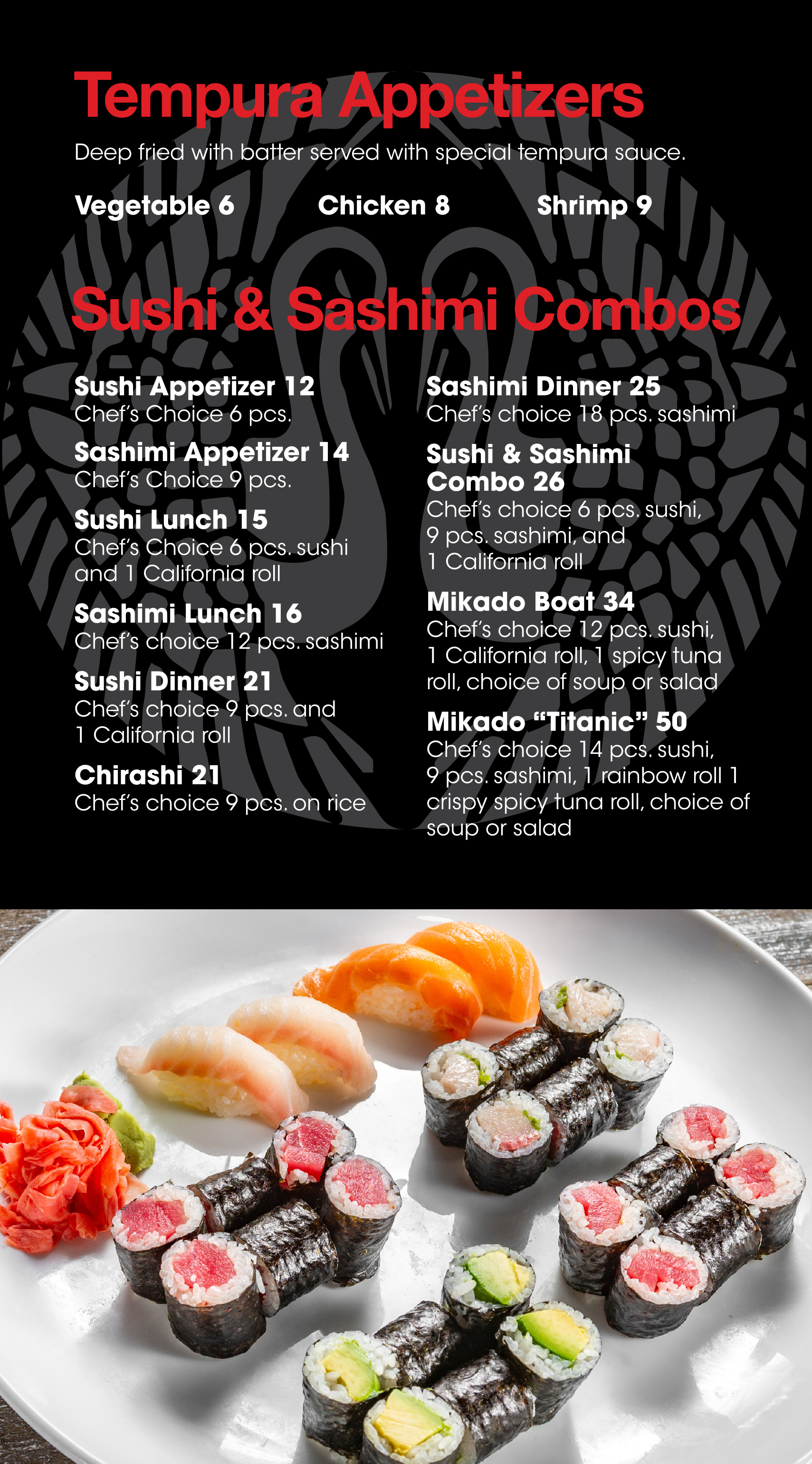 Mikado | Full Menu | Mechanicsburg, PA