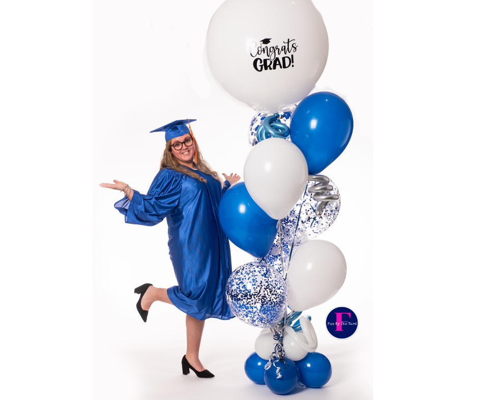 Graduation Balloon Decor | Fun By The Yard | South Bend, IN