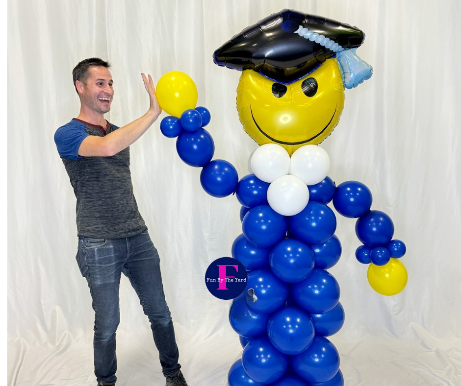 Graduation Balloon Decor | Fun By The Yard | South Bend, IN