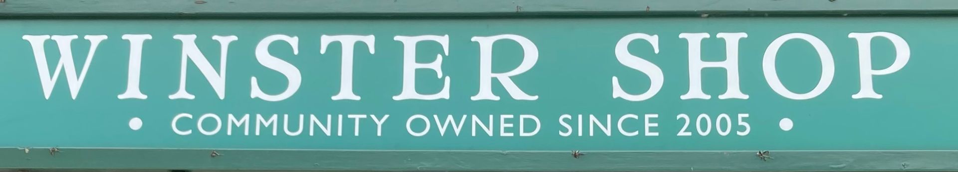Winster Village Shop, Derbyshire