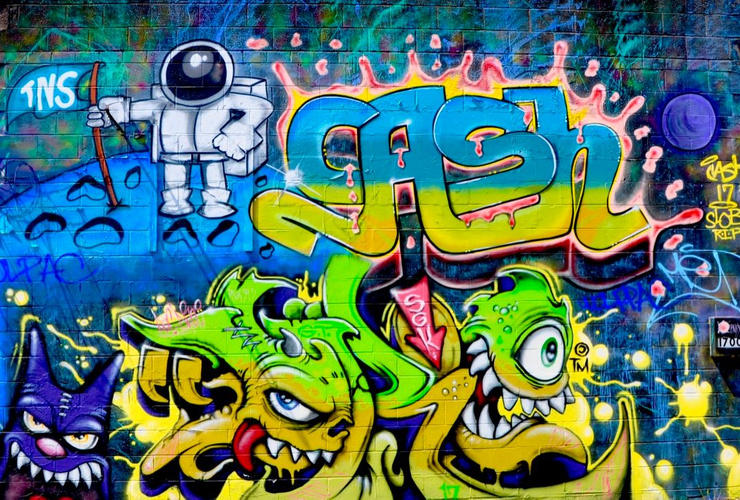 Philadelphia I Art Gallery | Golden Boy Graffiti Art Project