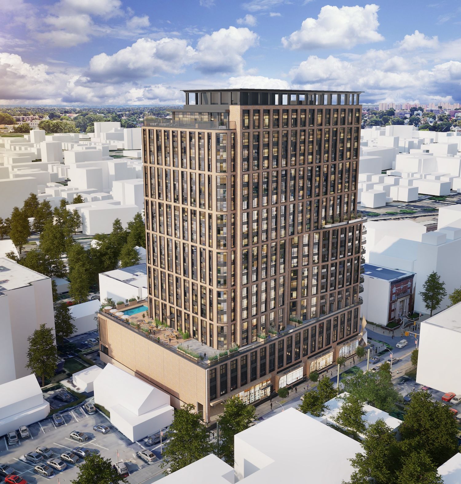 21-Story Tower In Development As Part Of Downtown Revisioning In Mount ...