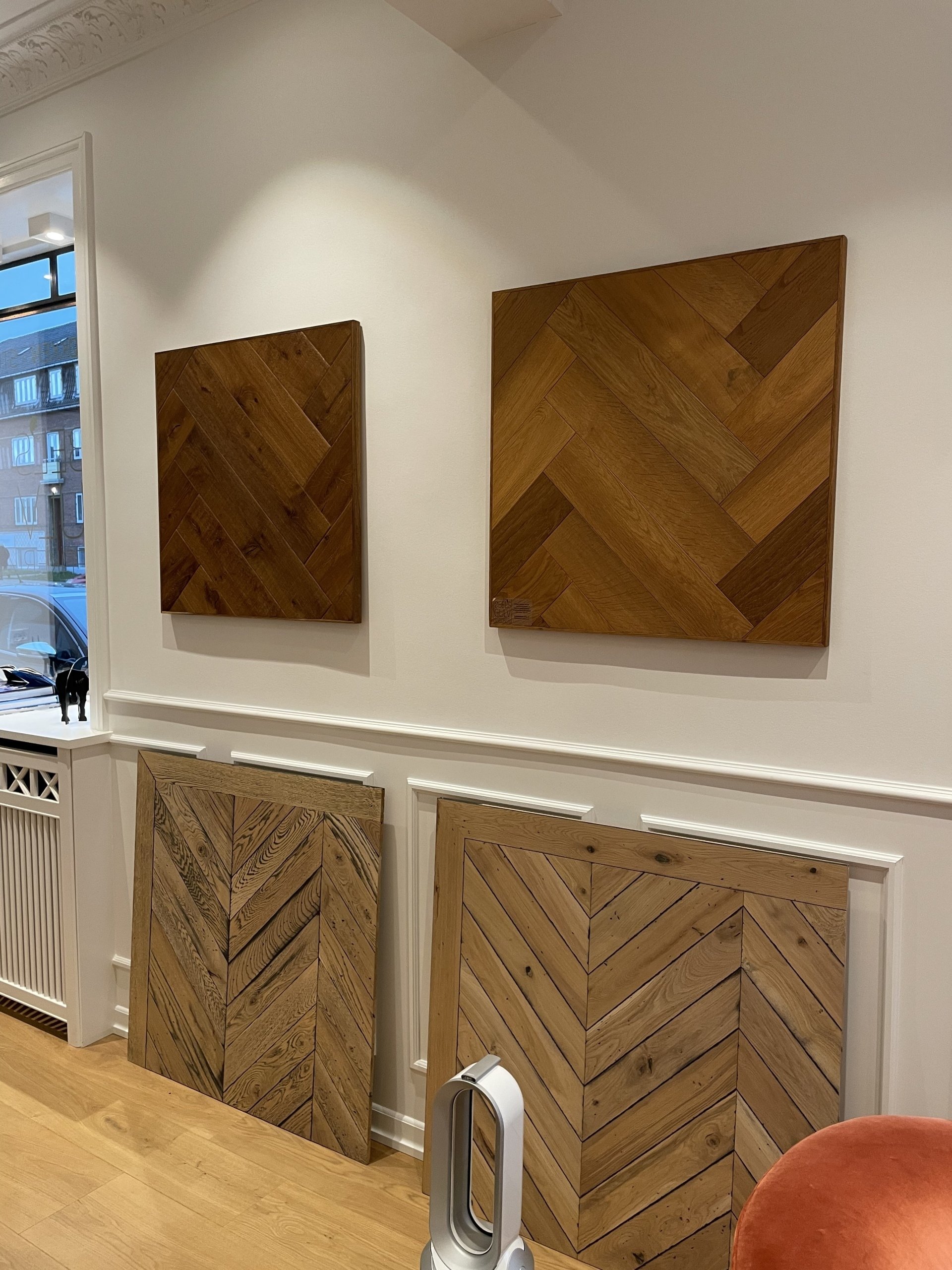 Få et elegant hjem med Chevron parket gulv