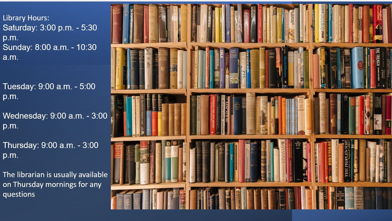 LIBRARY AT ICP