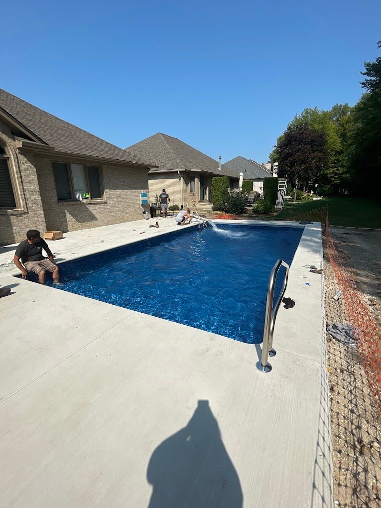 Swimming Pool Construction | Brosio Pools | Imlay City & Lapeer, MI