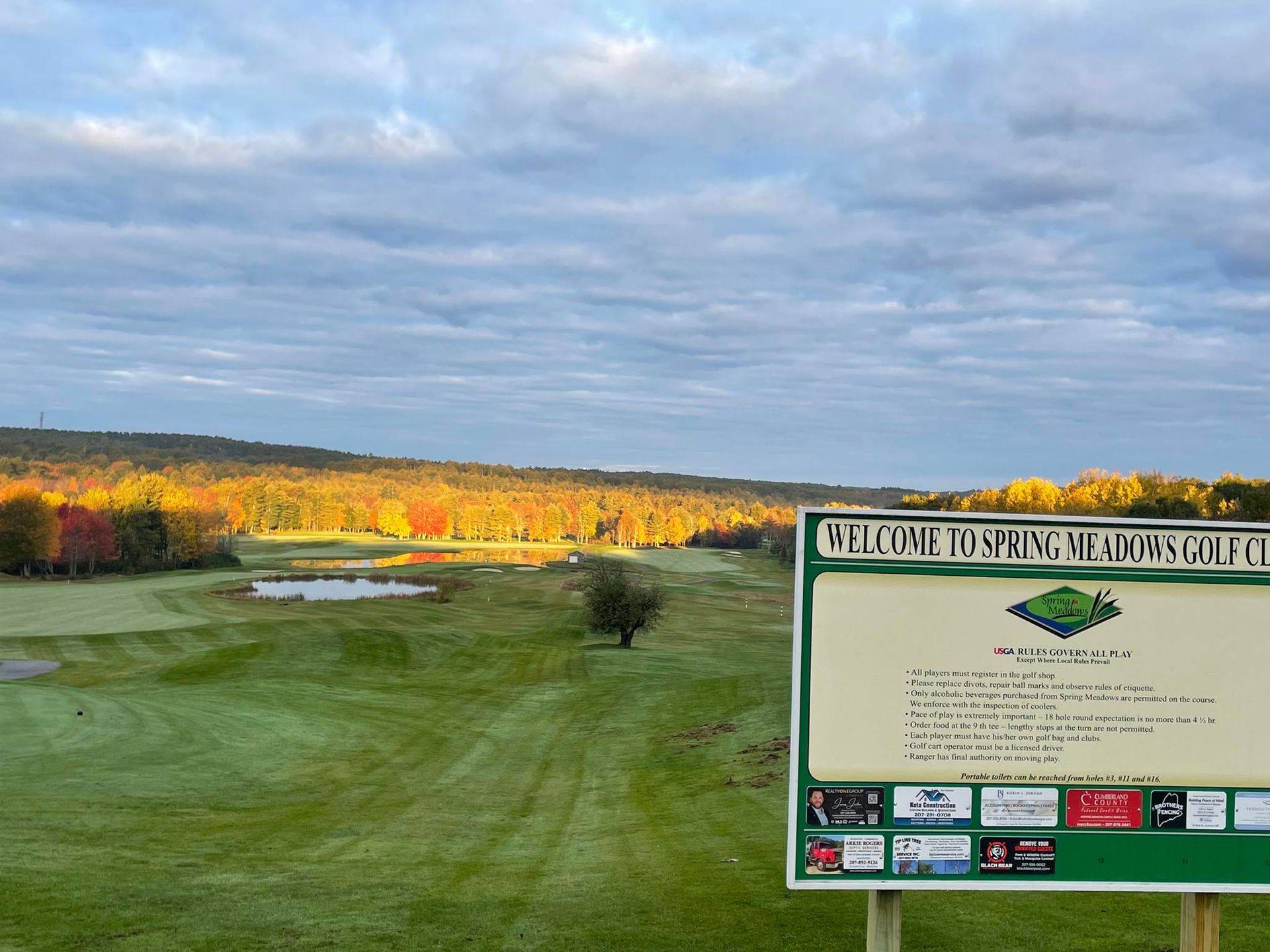 Golf Course | Spring Meadows Golf Club | Gray, ME