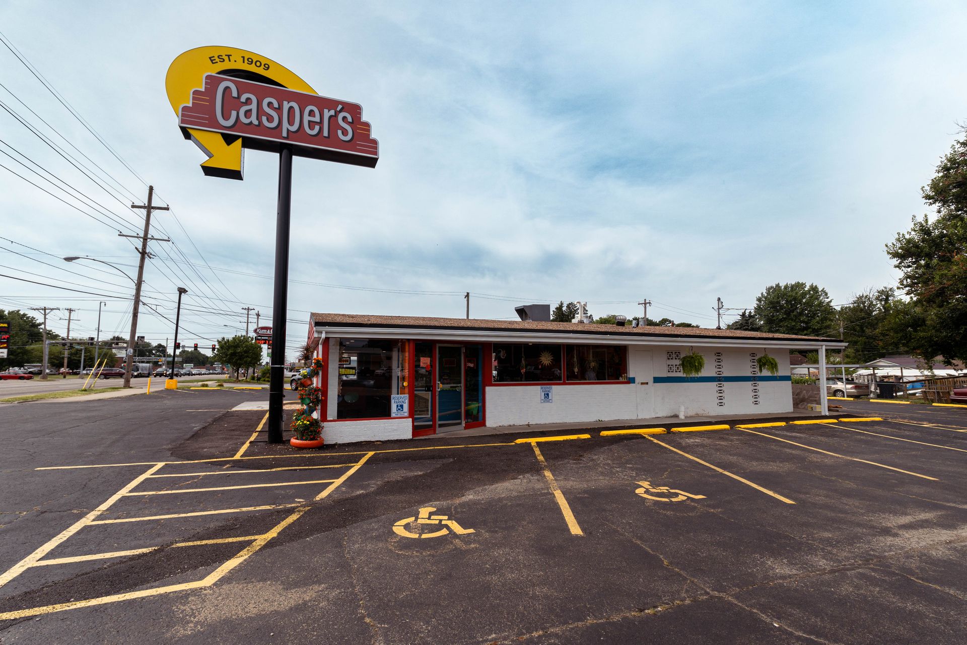 Welcome to Casper's Diner on Route 66
