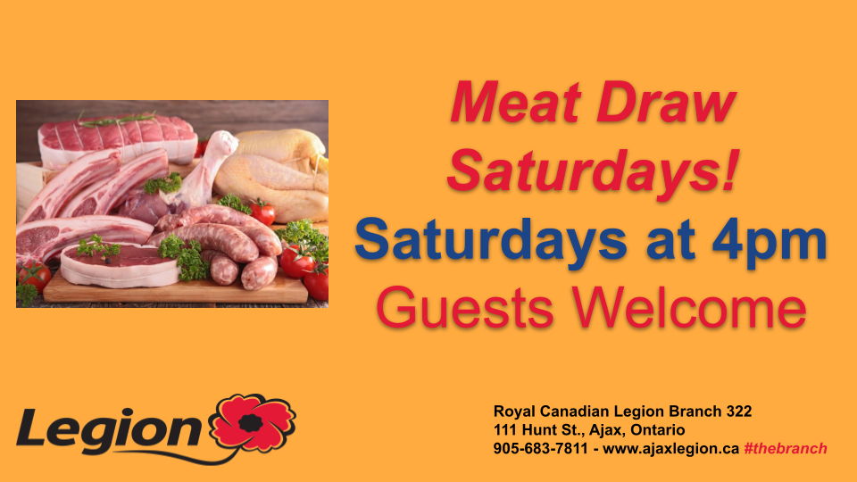 Royal Canadian Legion Branch 322 - Event Calendar
