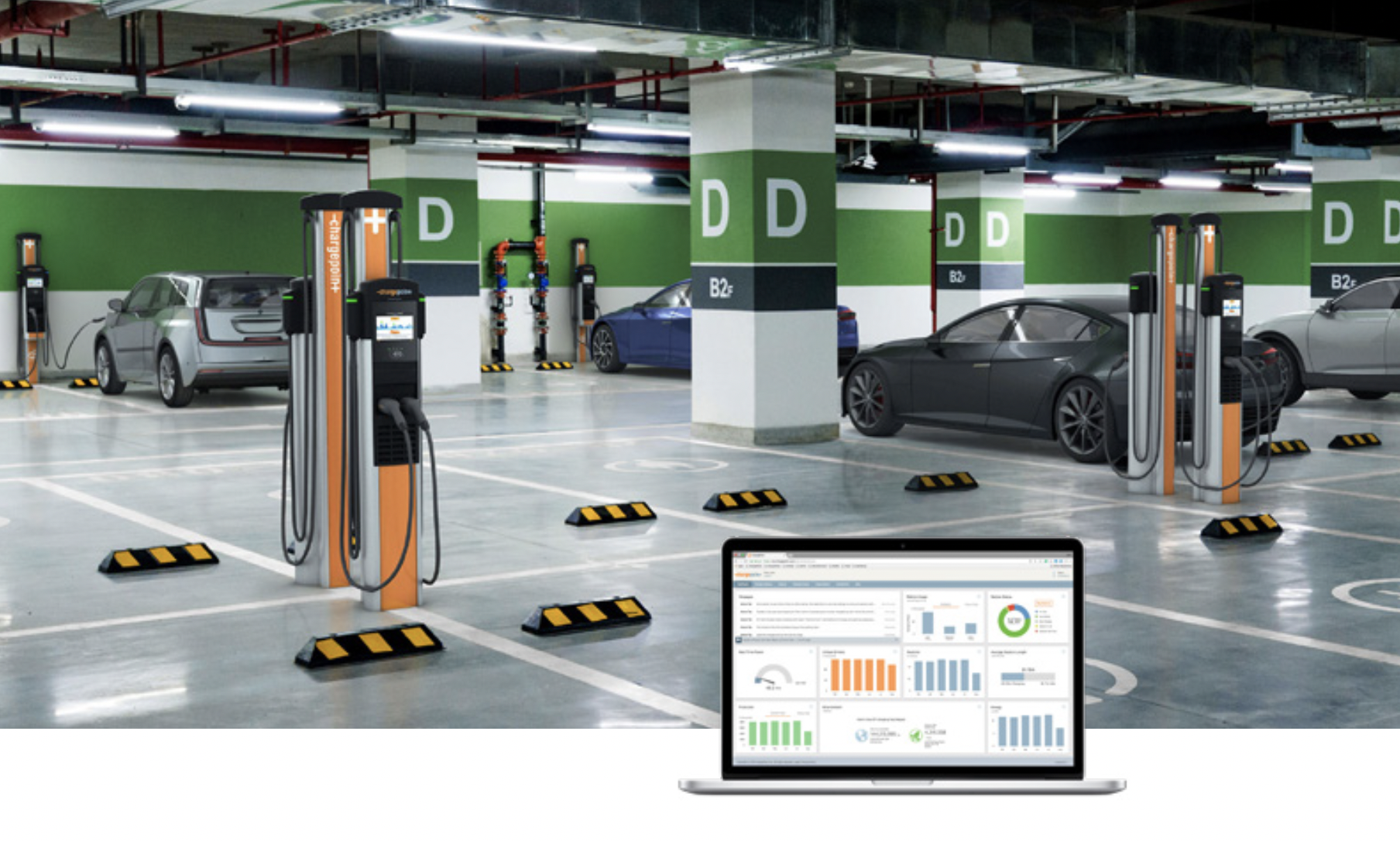 Parco EV Solutions | Workplace charging stations | CP6000