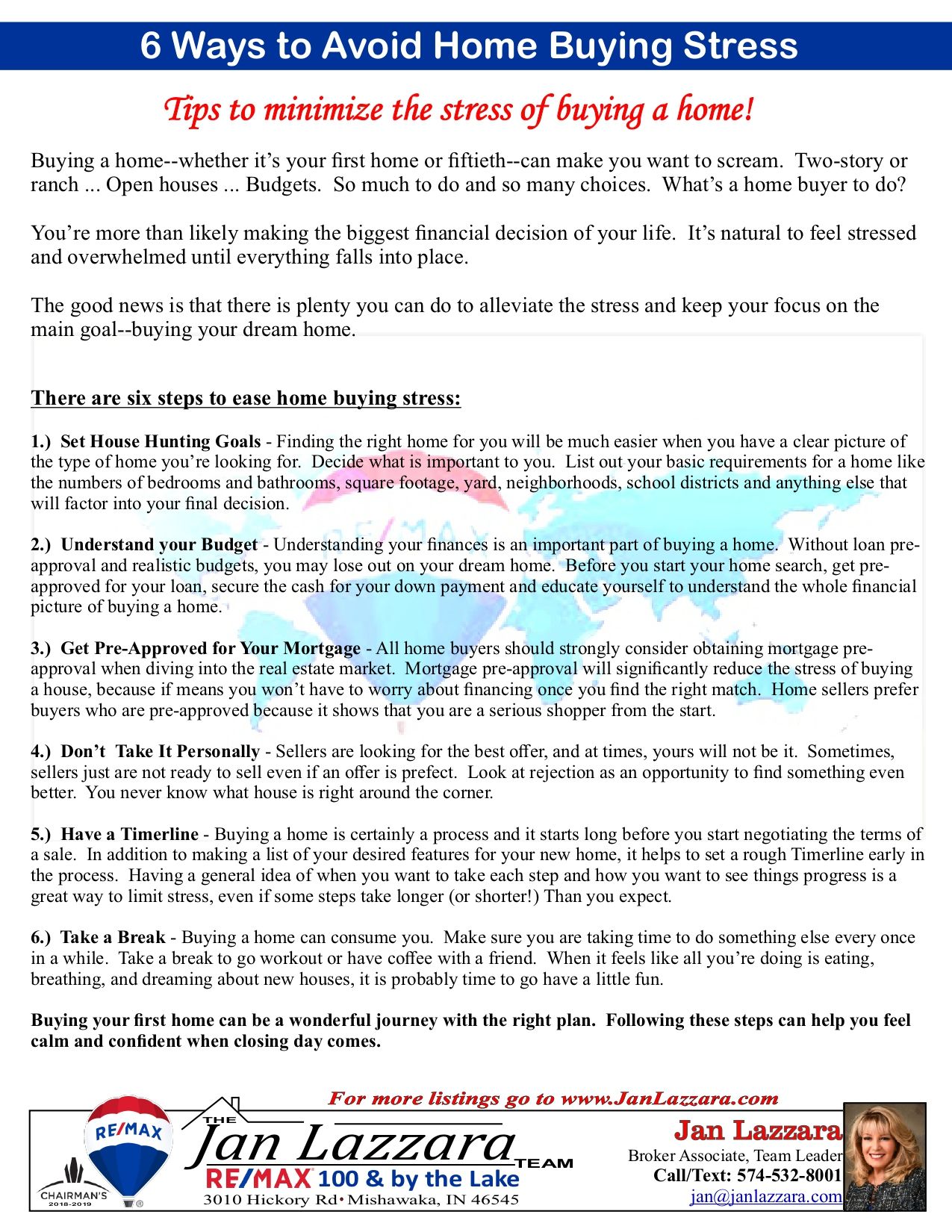 Buy a Home with Jan Lazzara Realty | Expert Guidance